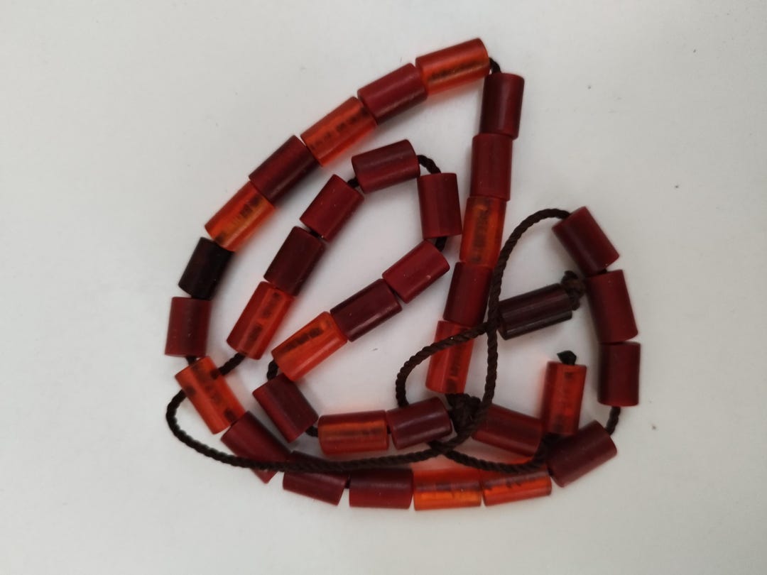 Bakelite Red Prayers Rosary Beads - Etsy