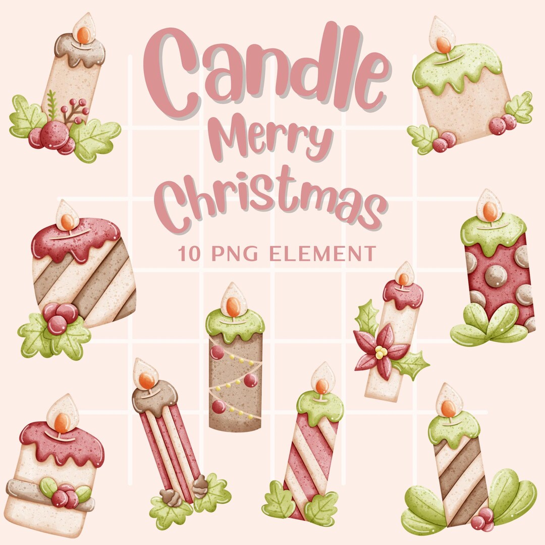 Candle Christmas Clipart , Merry Christmas, Candle Clipart , Christmas ...