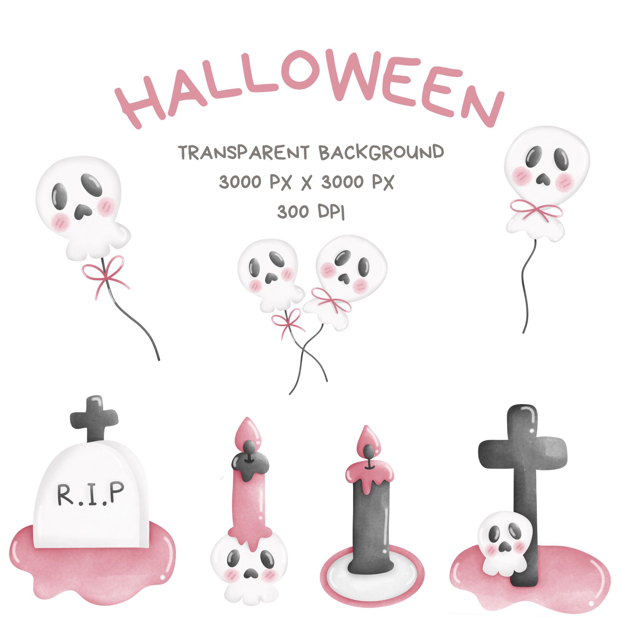 Ghost Clipart, Cute Ghost Clipart, Halloween Clipart, Cute Halloween ...