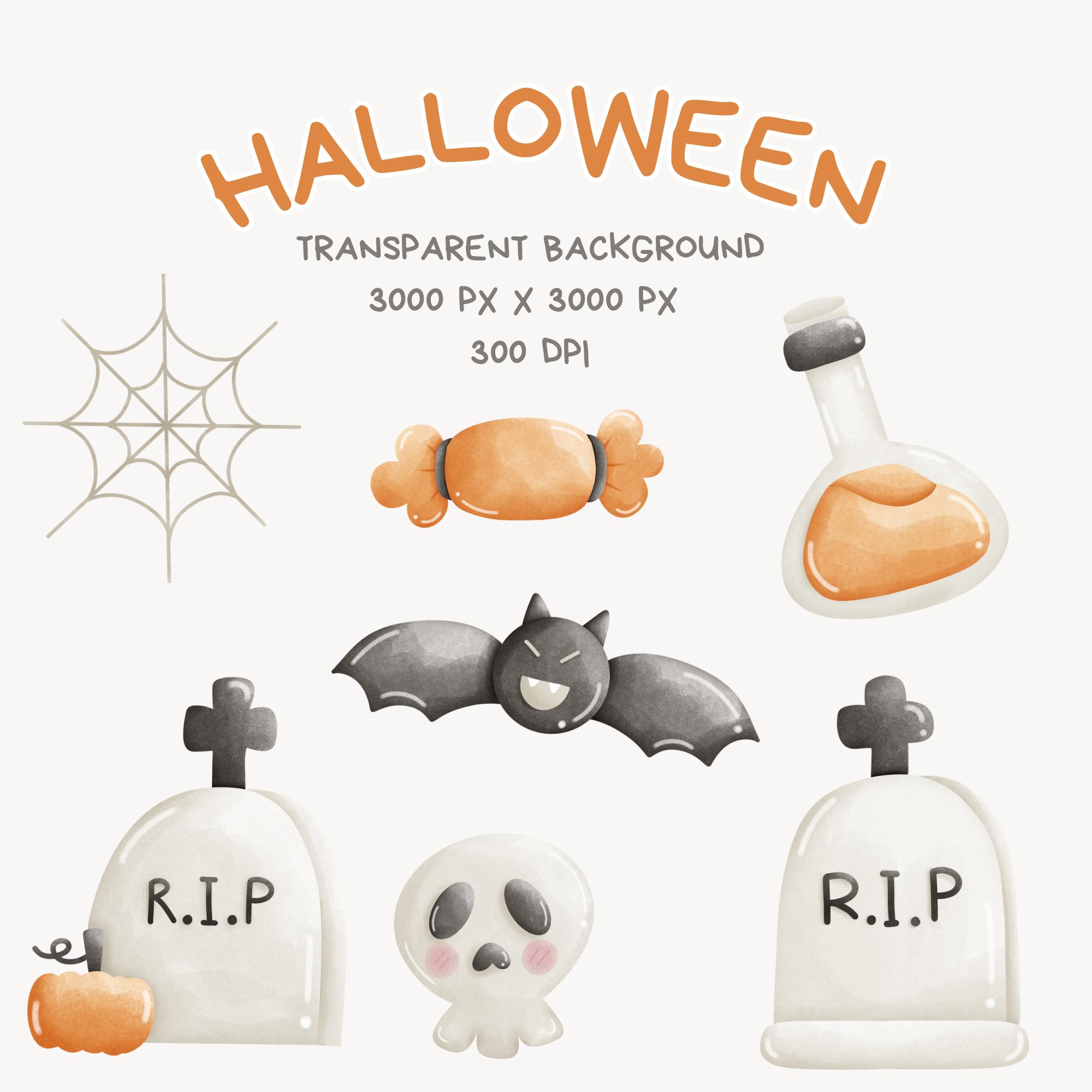 Ghost Clipart, Cute Ghost Clipart, Halloween Clipart, Cute Halloween ...