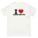 I Love LAZER DIM 700 Funny T-shirt I Heart Lazer Dim 700 Graphic T ...