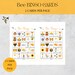 Bee Bingo, Printable 30 Bee Bingo Game Cards, Garden Party Bingo, Bee ...