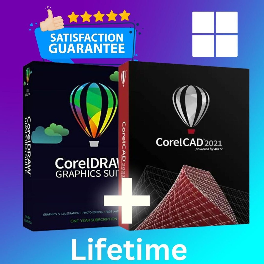 Corelcad 2021 3D Design Coreldraw Graphics Suite 2023 Lifetime ...