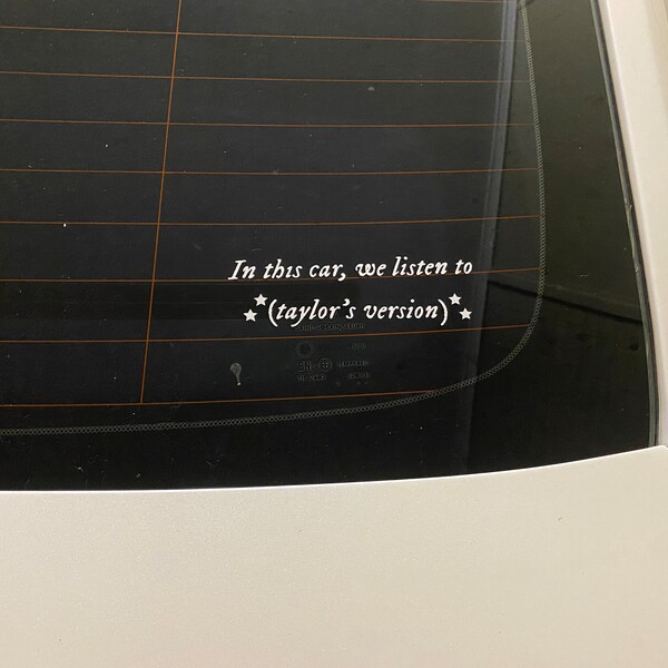 Vinyl Car Decals - Etsy