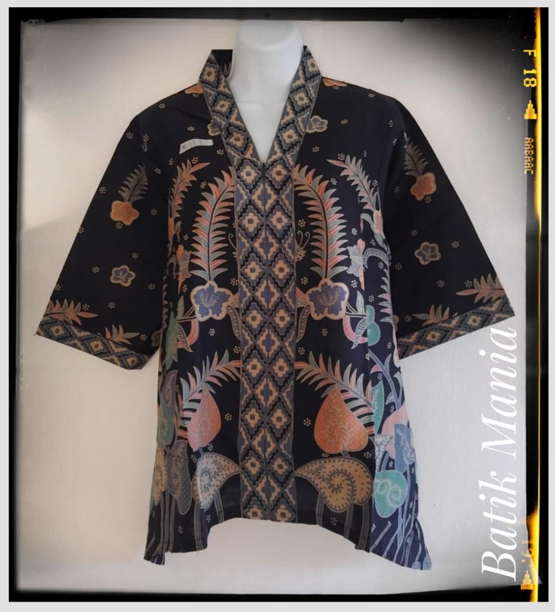 Handprint Premium Cotton Batik Blouse - Etsy