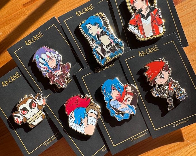 Arcane Enamel Pins - Etsy