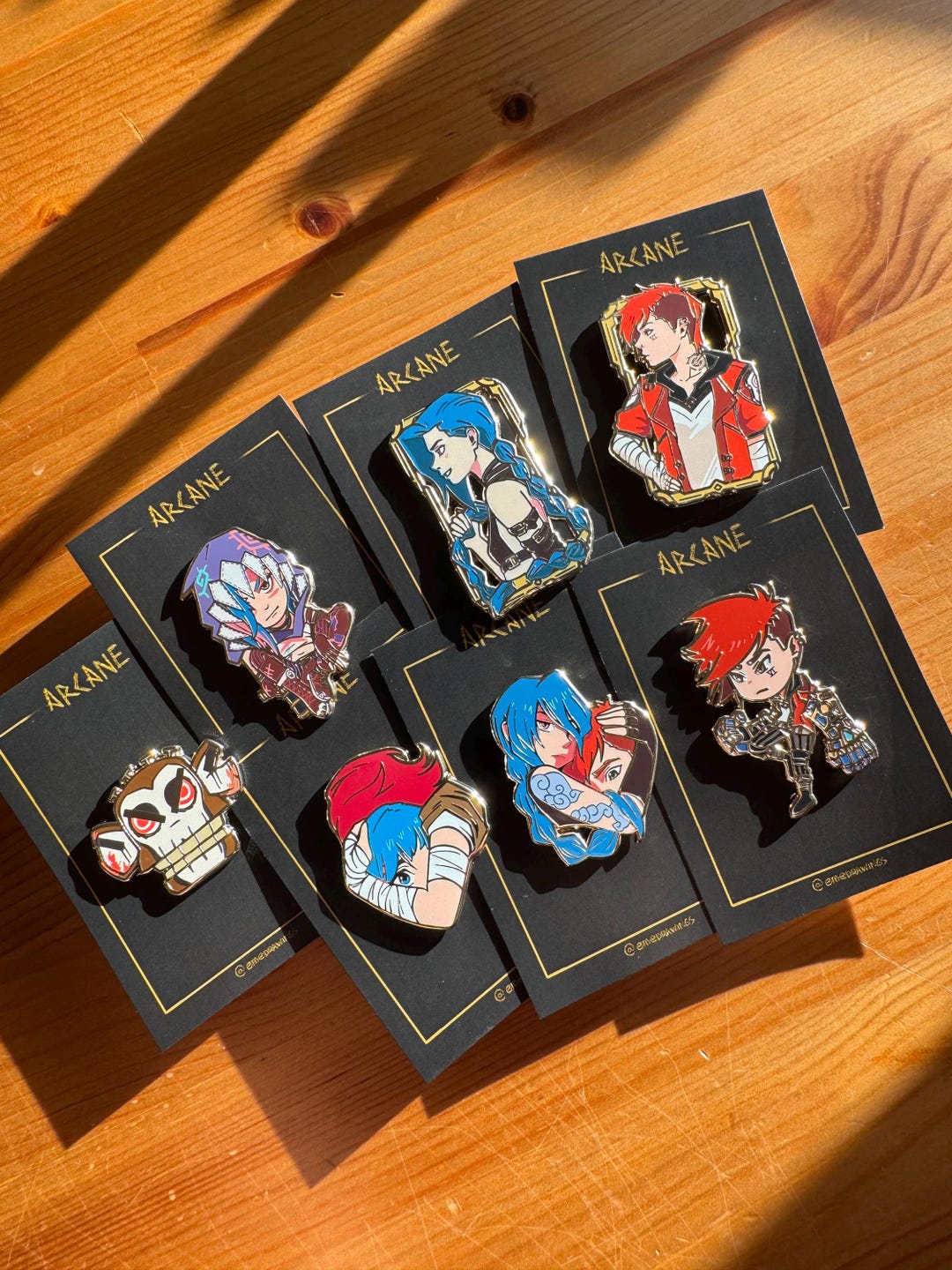 Arcane Enamel Pins - Etsy