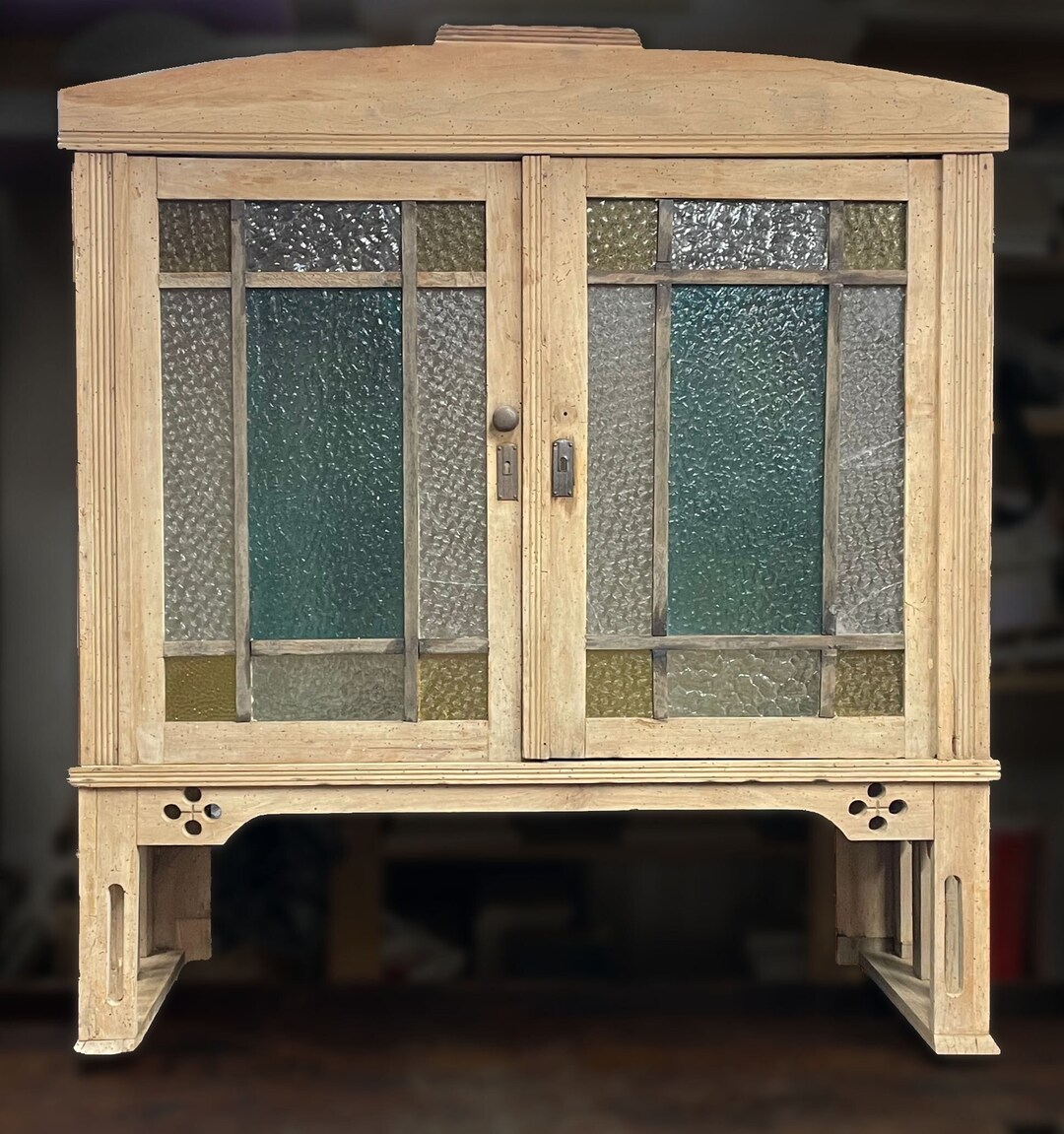 Old Buffet Wall Unit Vintage - Etsy