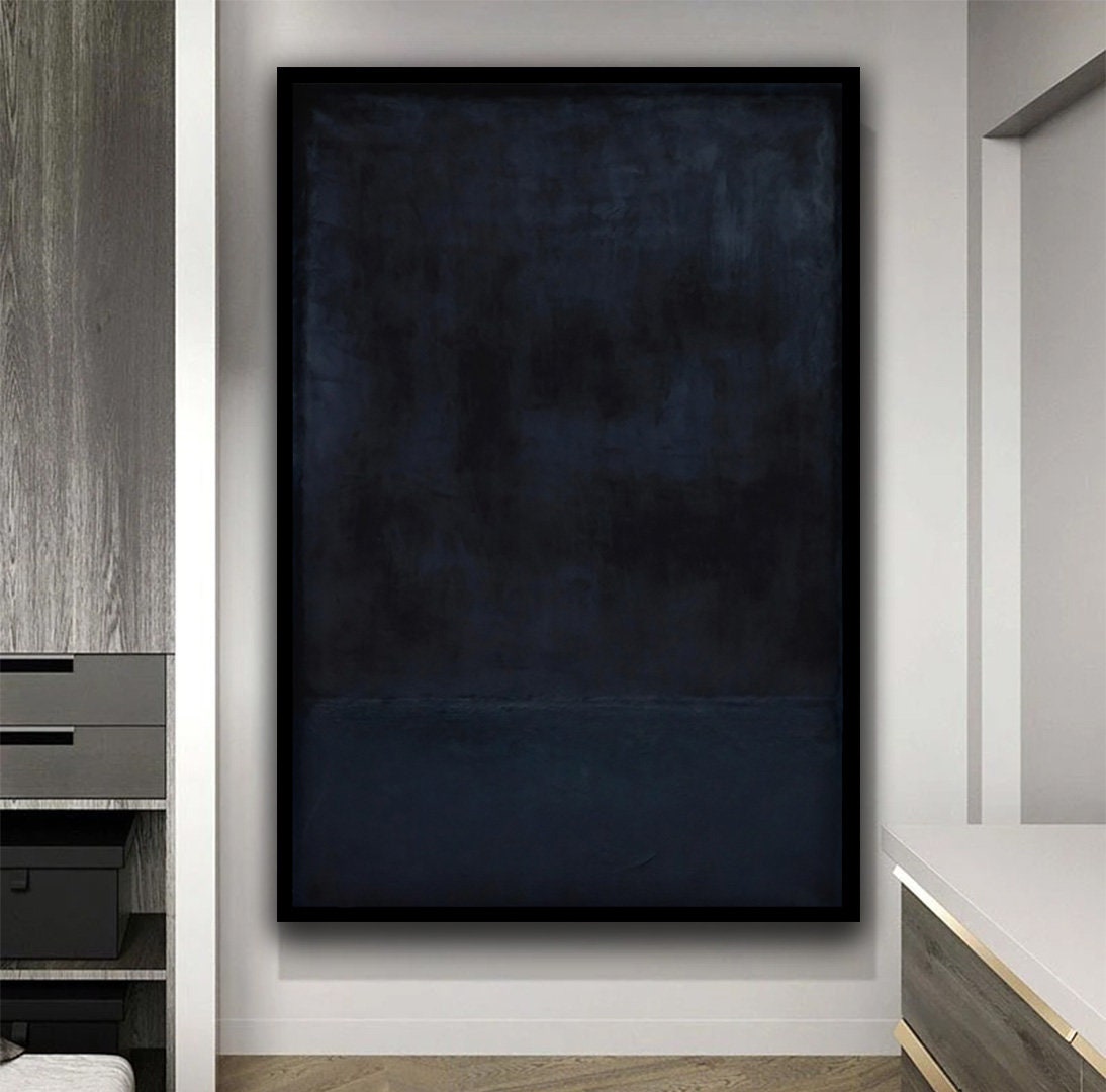 Mark Rothko Canvas, Mark Rothko Black Art,mark Rothko Paint,mark Rothko ...