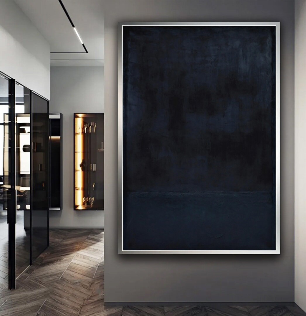 Mark Rothko Canvas, Mark Rothko Black Art,mark Rothko Paint,mark Rothko ...