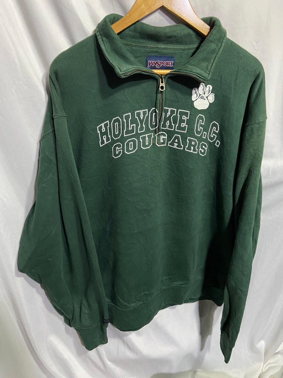 Vintage Holyoke Community College Cougars Sweatshirt Size XXL - Etsy