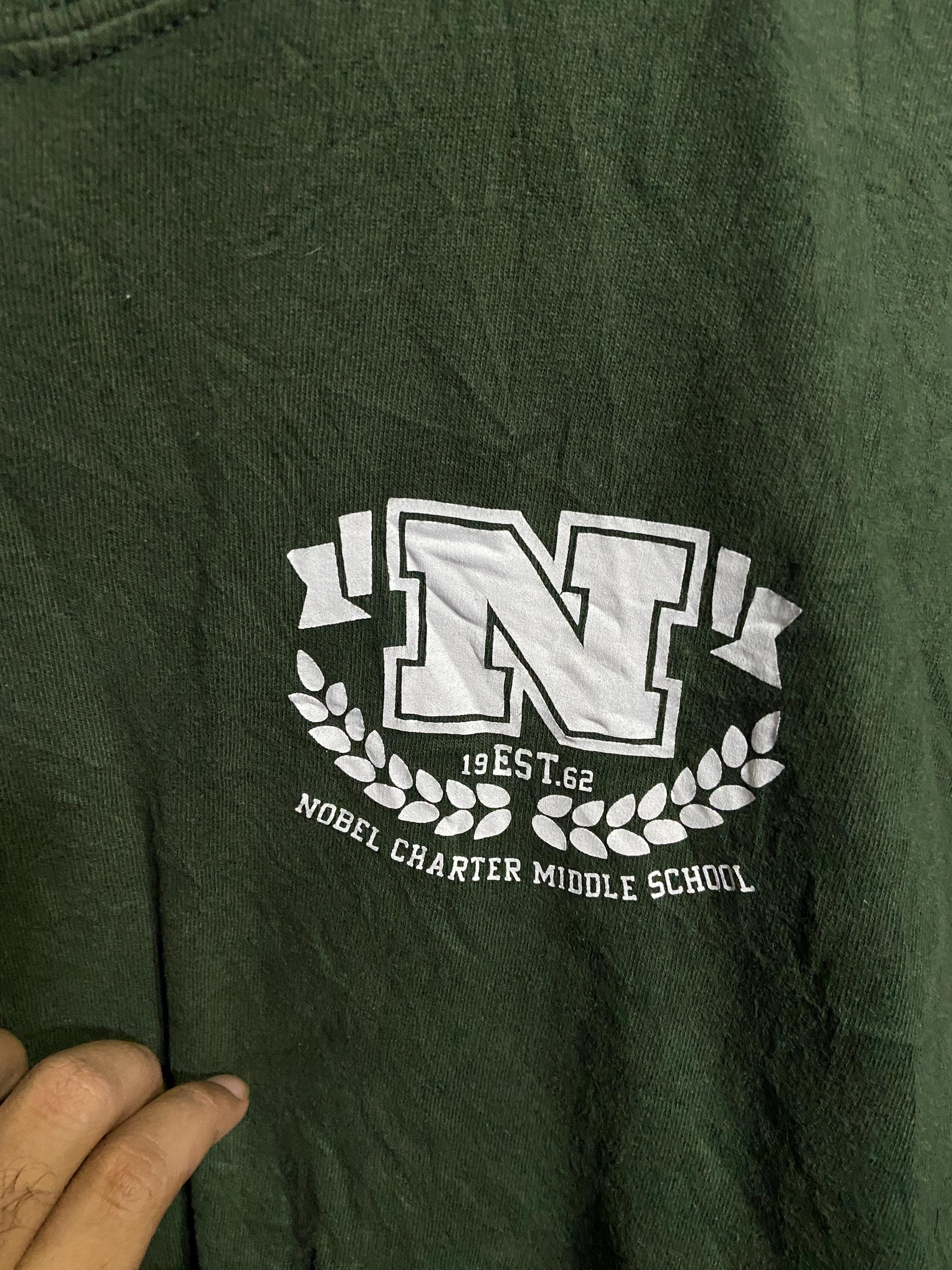 Vintage Nobel Middle School T-shirt Size M - Etsy
