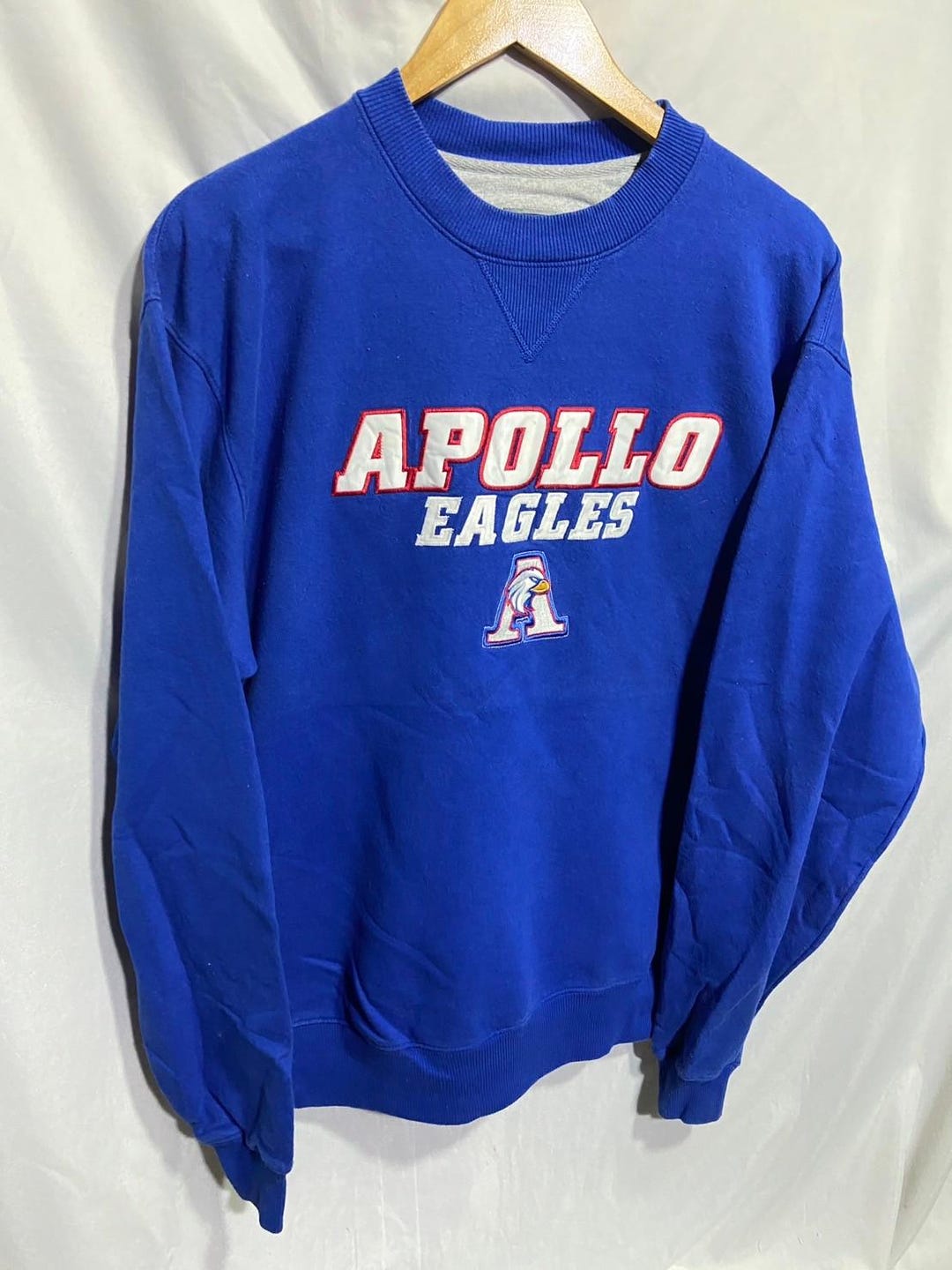 Vintage Apollo Eagles X Champion Sweatshirt Size L - Etsy