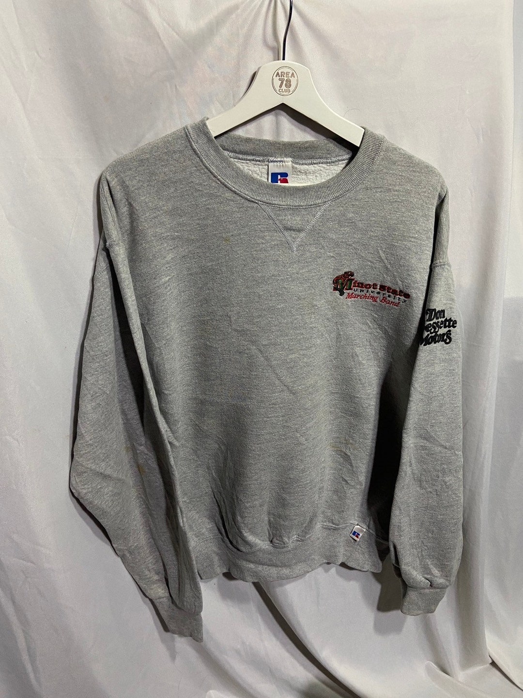 Vintage Minot State University Sweatshirt 90s Russell - Etsy