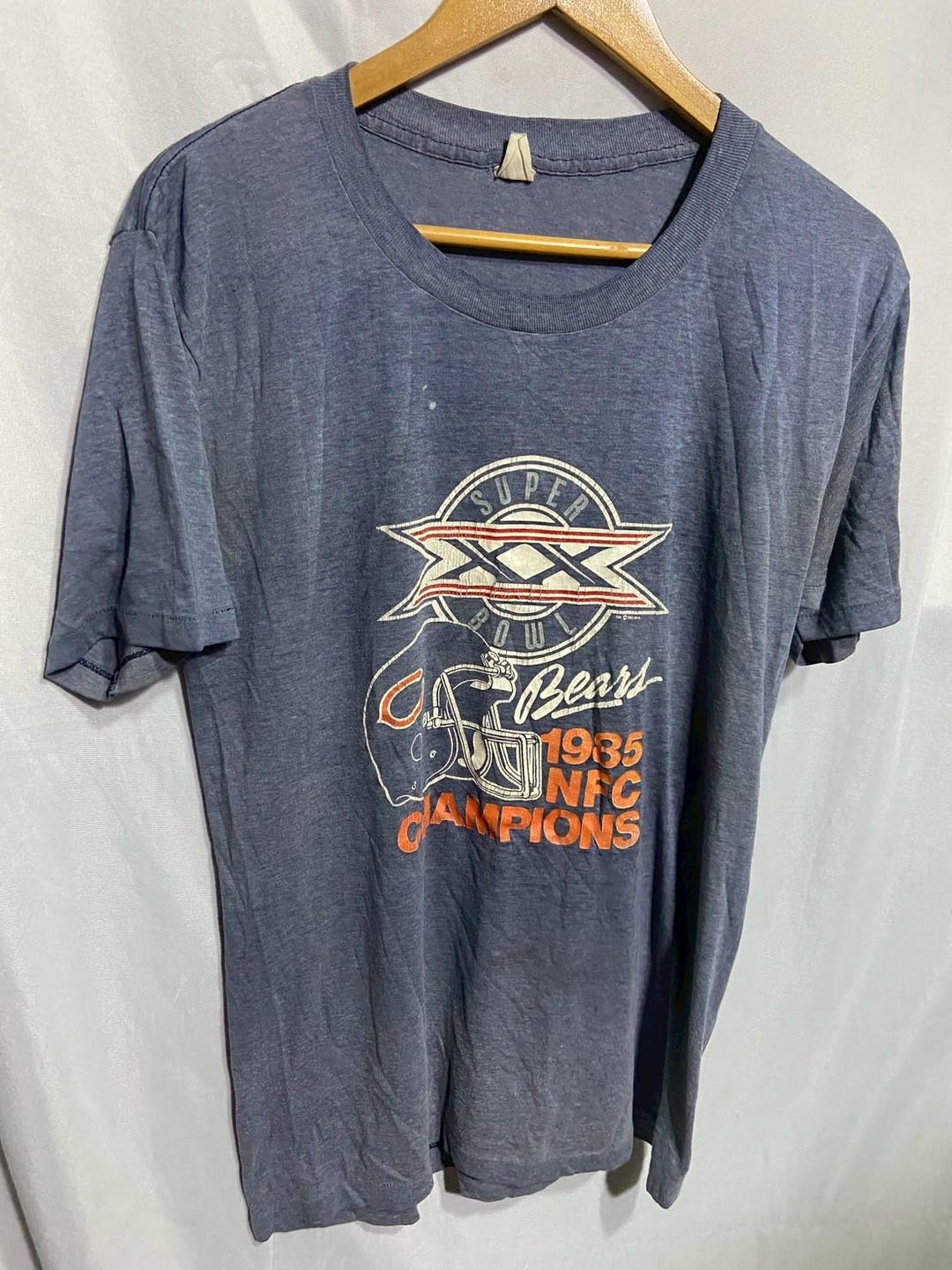 Vintage 1983 Chicago Bears T-shirt Size XL (M) - Etsy