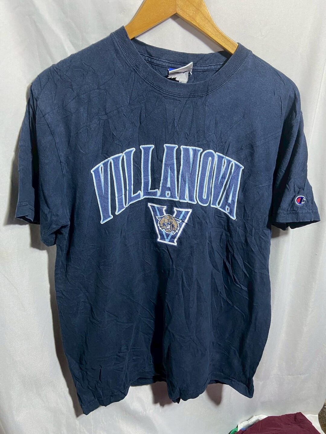 Vintage Villanova University X Champion T-shirt Size M - Etsy