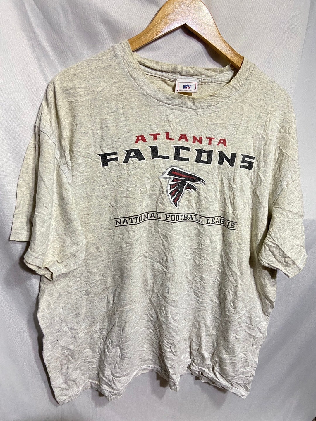 Vintage 90s Atlanta Falcons NFL Tshirt Size XL - Etsy