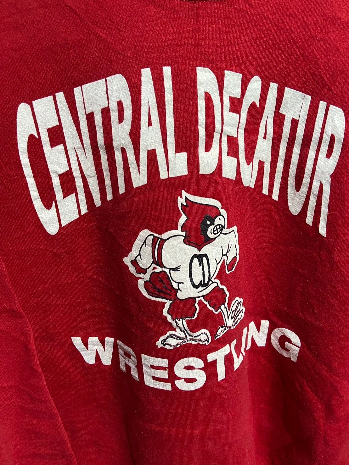 Vintage Central Decatur Wrestling Sweatshirt 90s - Etsy