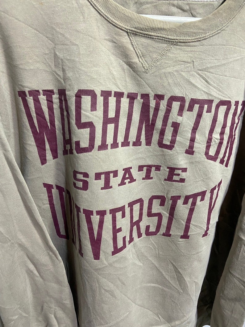 Vintage Washington State University Sweatshirt 90s - Etsy