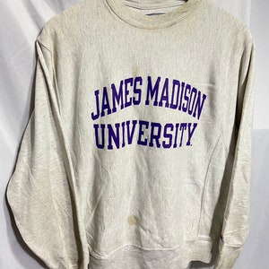 Vintage 90s James Madison University X Champion Sweatshirt Size S - Etsy