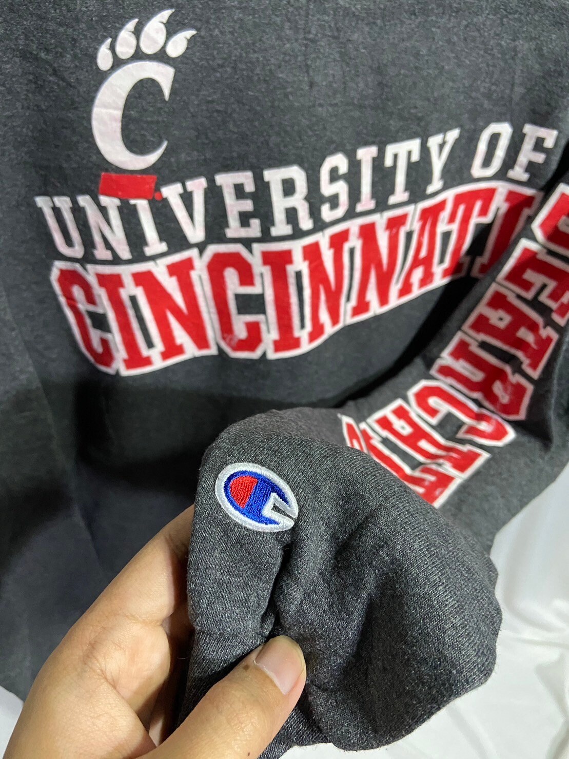 Vintage Champion X Cincinnati Bearcats Sweatshirt 90s - Etsy