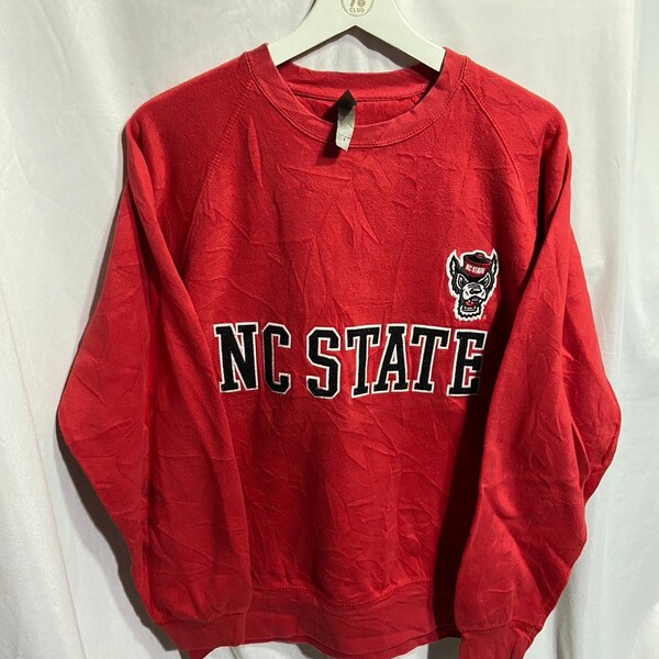 Nc State Vintage Sweatshirt Etsy