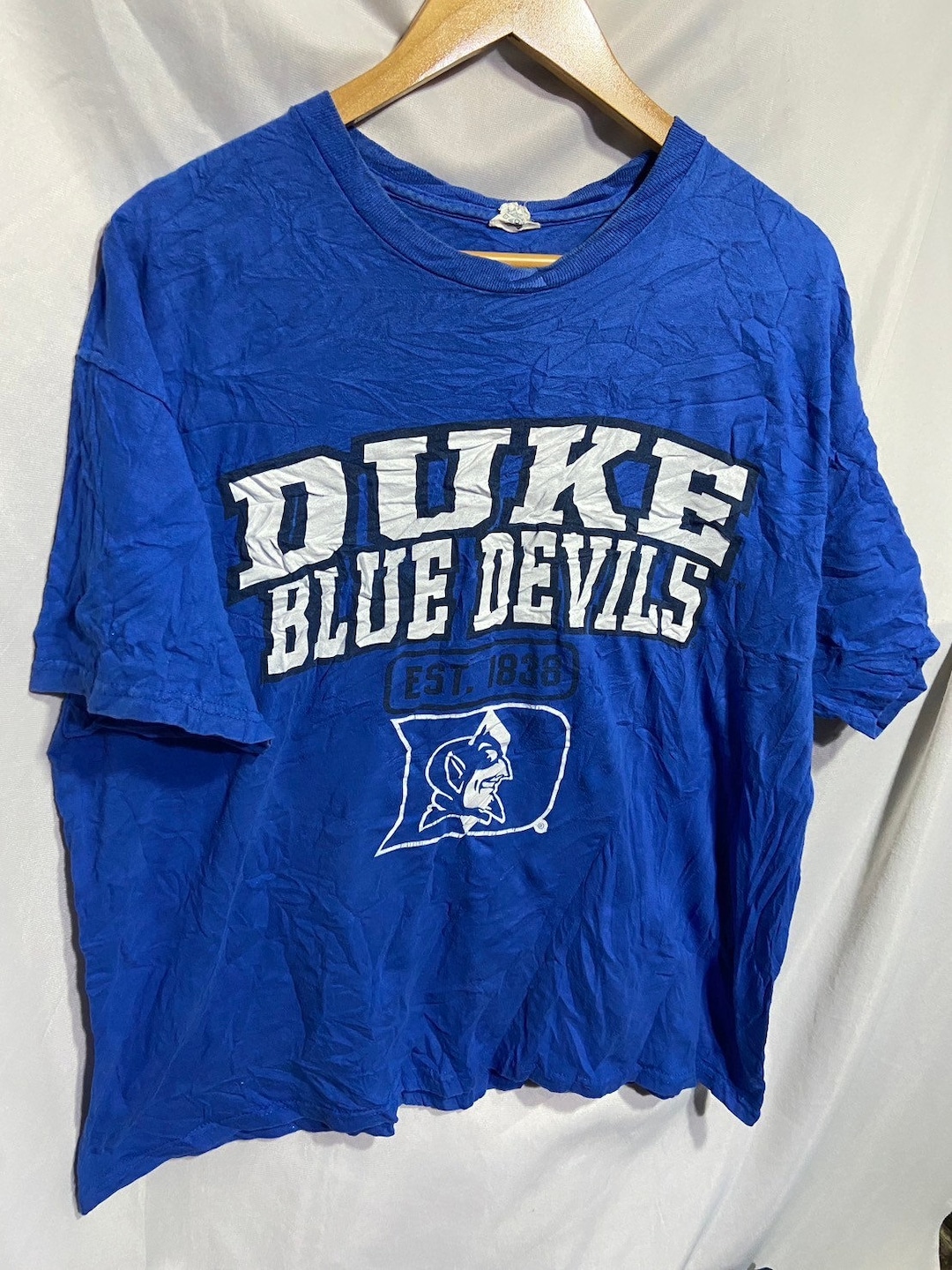 Vintage Duke Blue Devils T-shirt Size XL - Etsy
