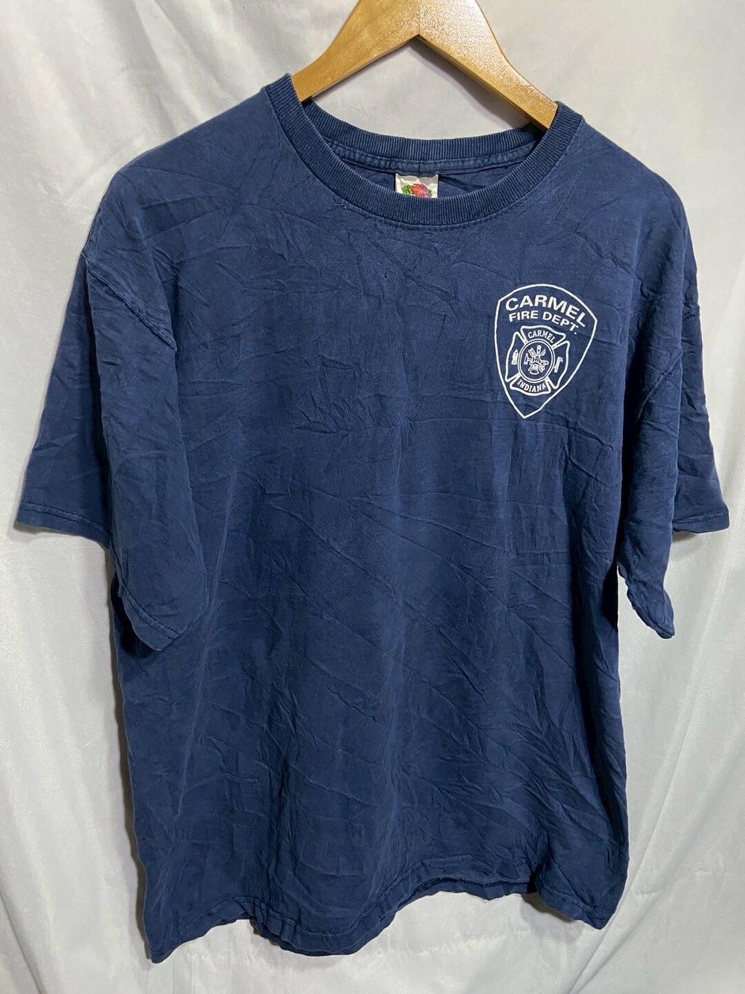 Vintage Carmel Fire Department CFD T-shirt Size XL - Etsy