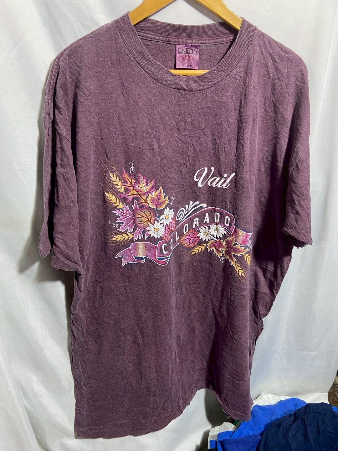 Vintage 90s Vail, Colorado T-shirt Size XL - Etsy
