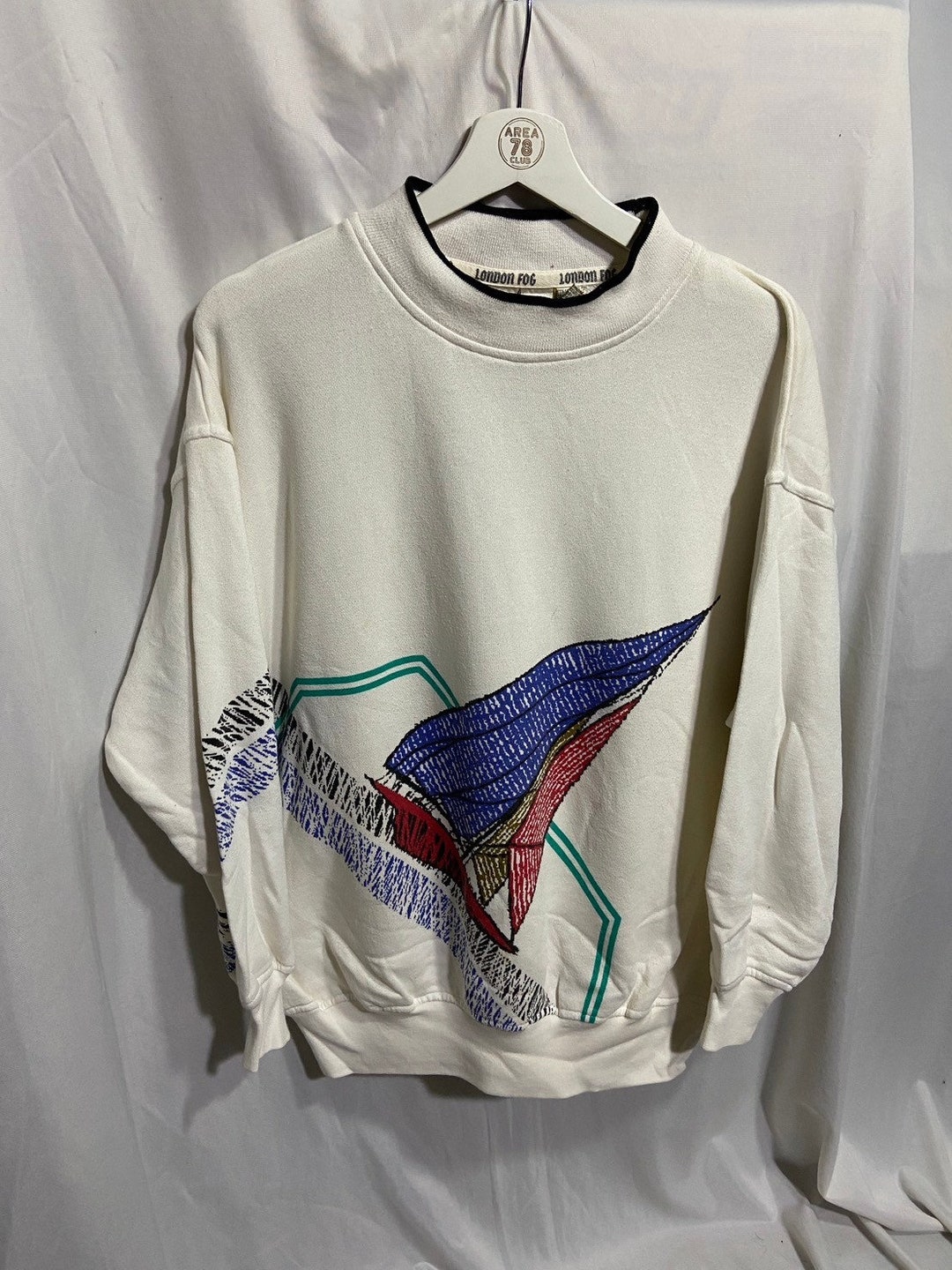 Vintage London Fog Sweatshirt 90s - Etsy