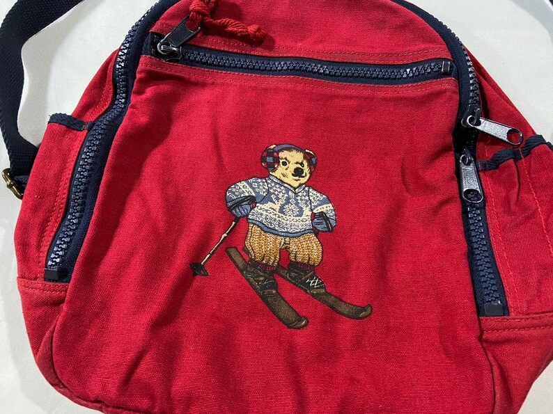 Vintage Polo Bear Backpacks 90s - Etsy