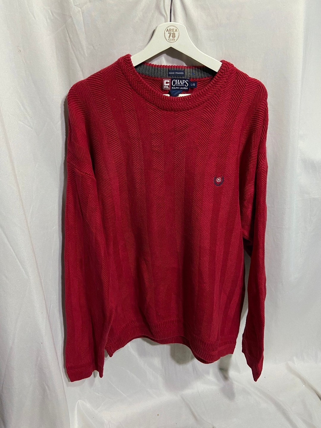 Vintage Chaps RL Knit Shirt 90s - Etsy