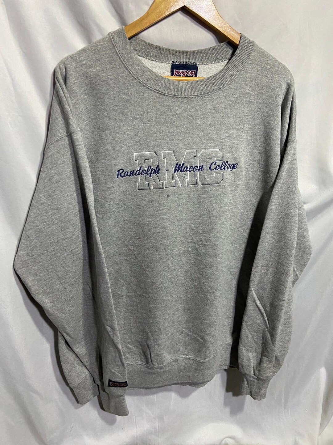 Vintage Randolph Macon College X Jansport Sweatshirt Size L - Etsy