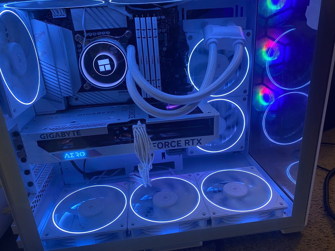 White Gaming PC - Etsy