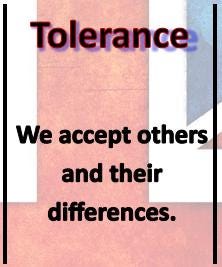 British Values Classroom Display - Character Education / Virtues ...