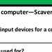 Parts of a Computer Scavenger Hunt Computing National Curriculum KS1 ...