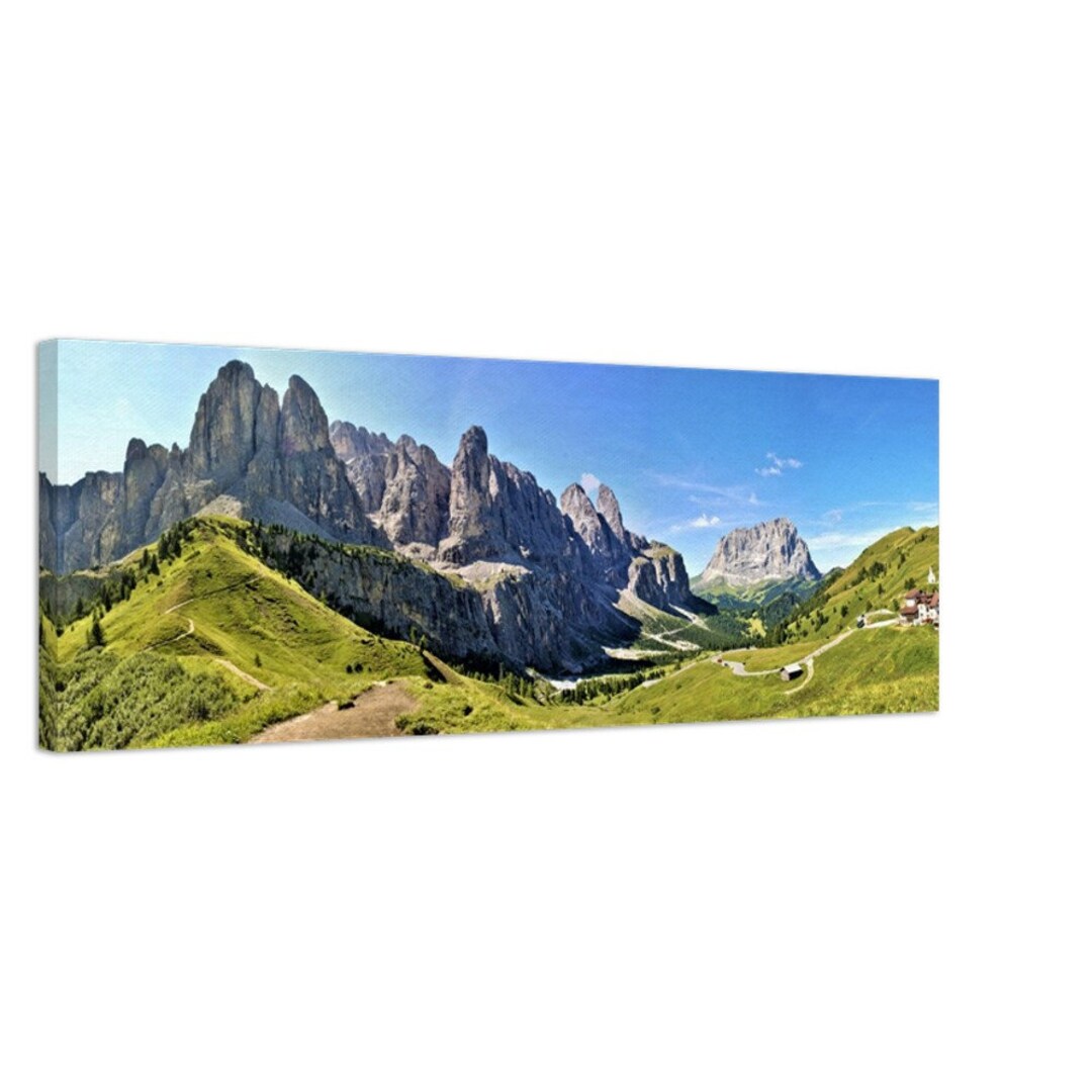 Dolomites Wall Decor Mountains Wall Art Decor Alpine Alps Canvas ...