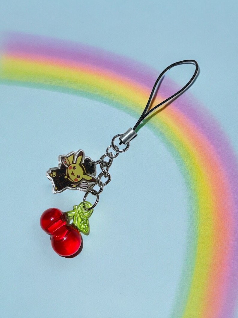 Anime Pokemon Phone Charm - Etsy