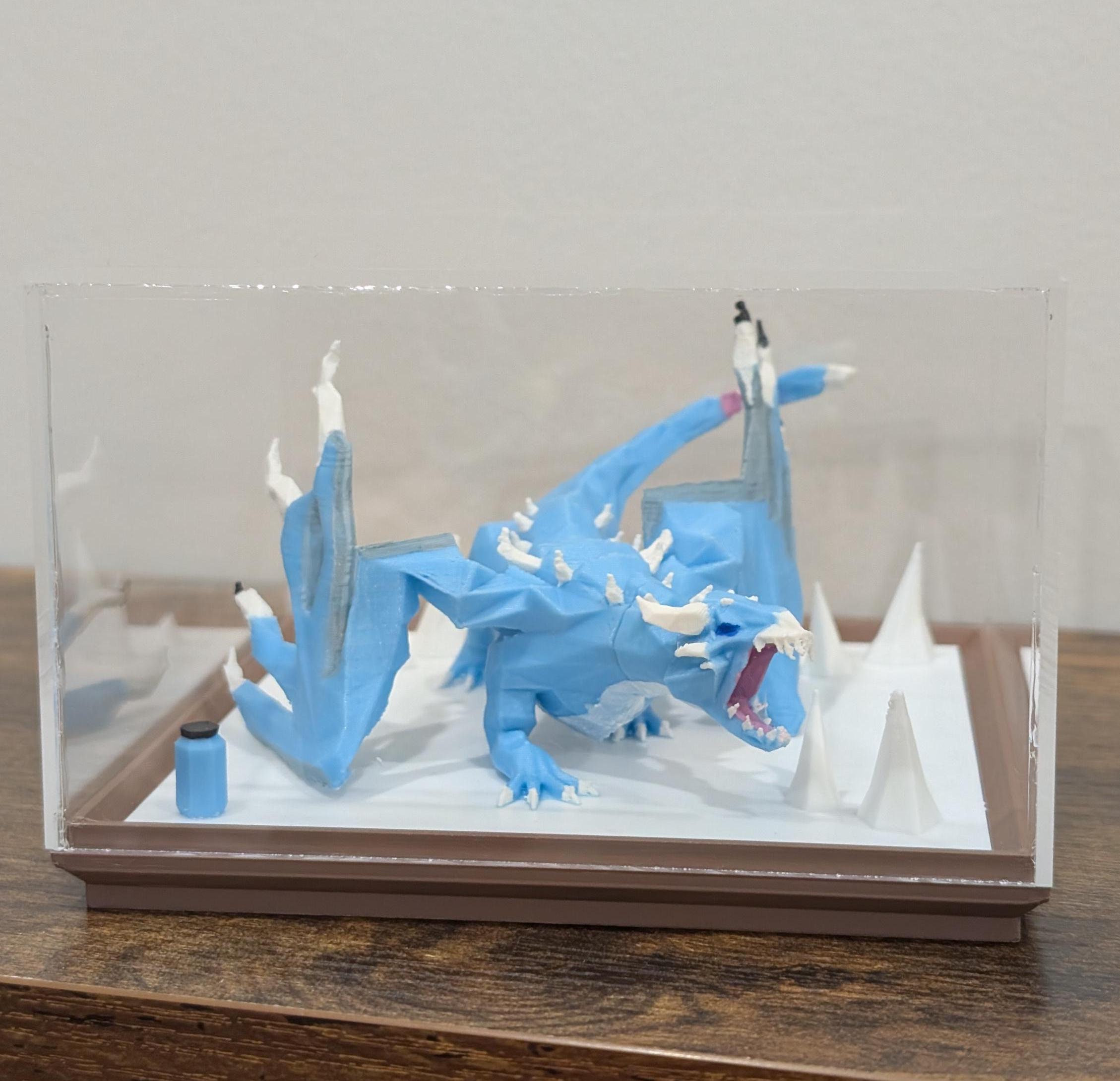 Vorkath OSRS Boss Lair Display Case - Old School Runescape Gift - Etsy