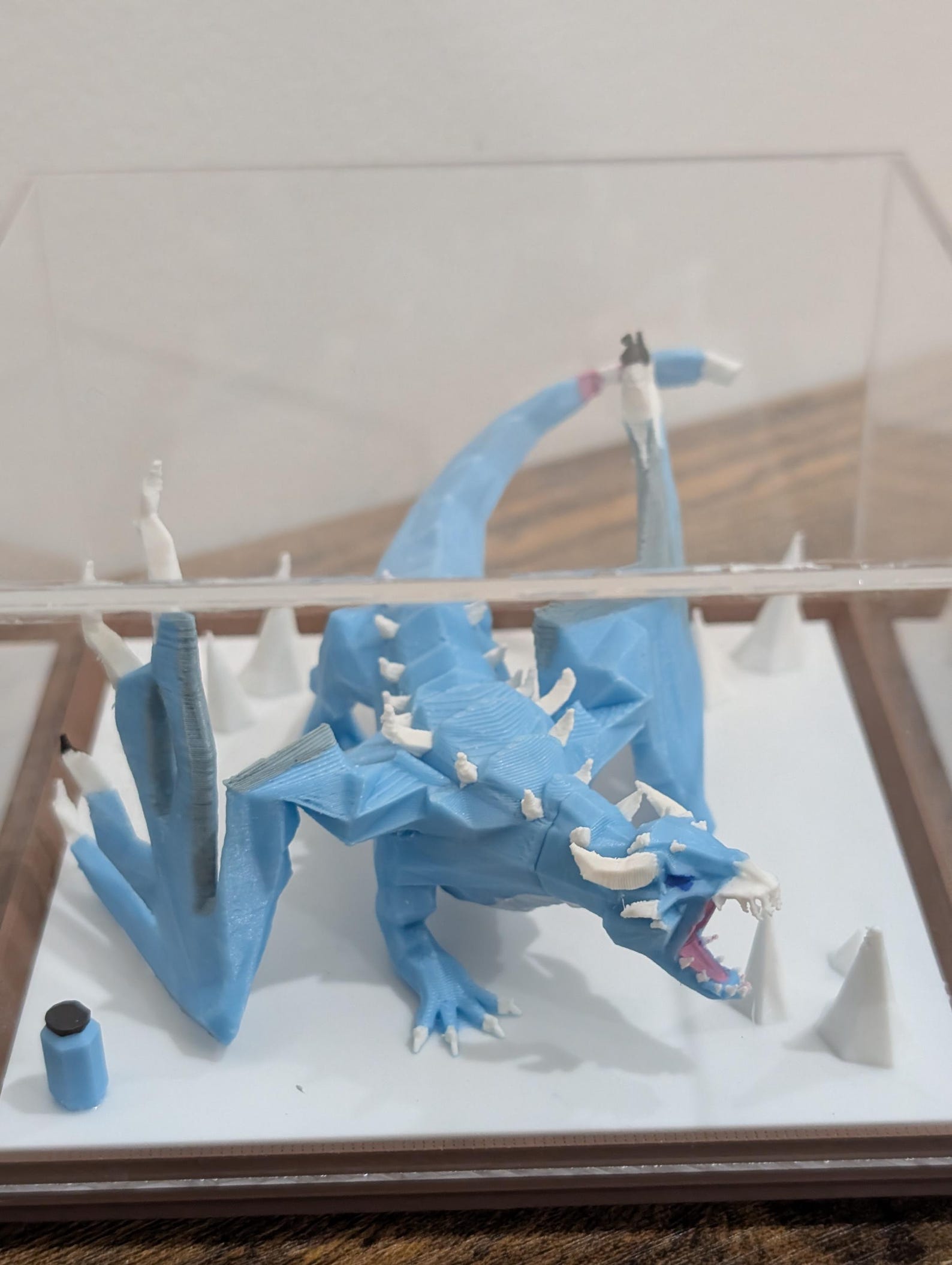 Vorkath OSRS Boss Lair Display Case - Old School Runescape Gift - Etsy