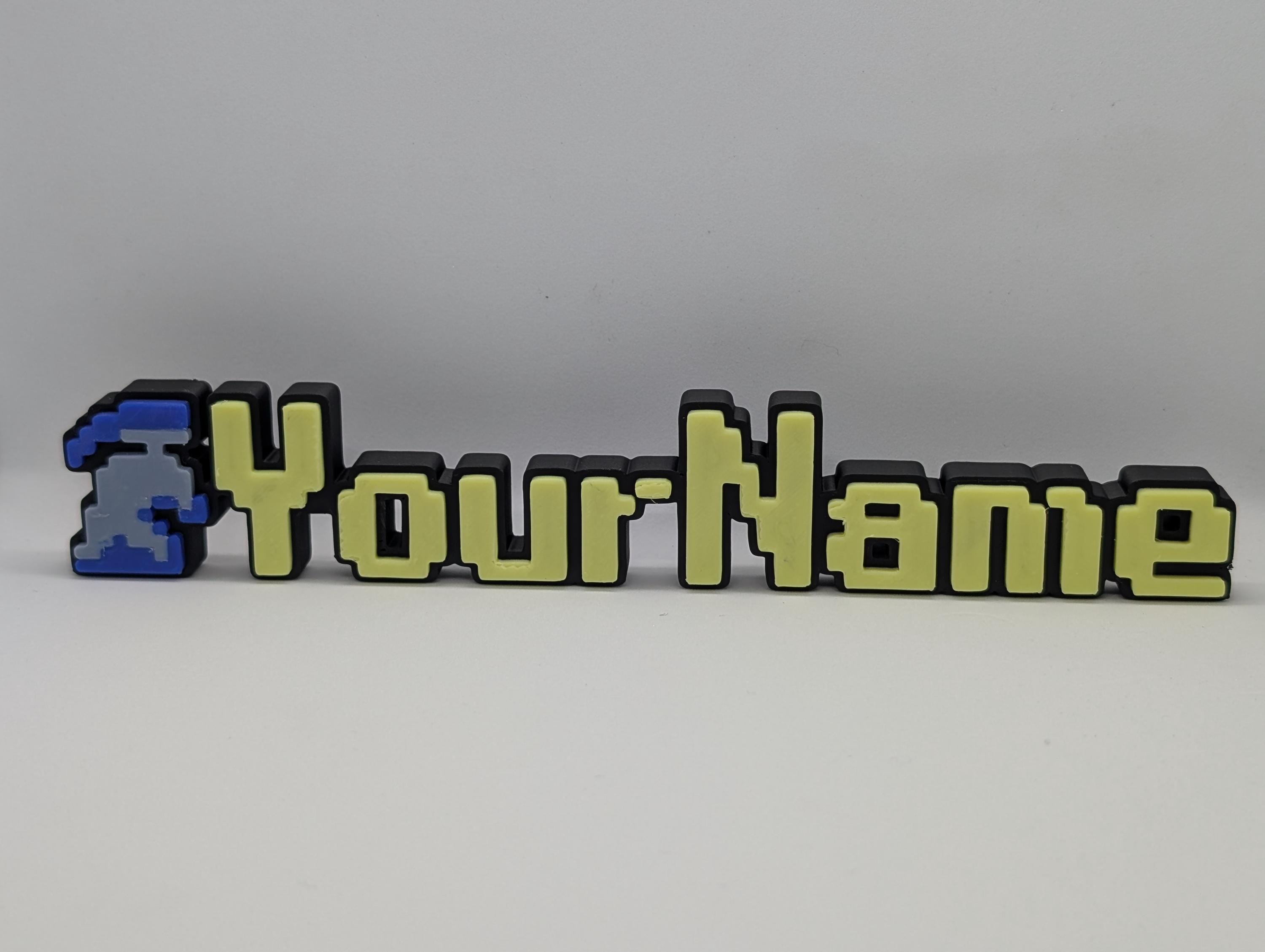 Personalised Runescape Nameplate // Glow in the Dark // Runescape Gift ...