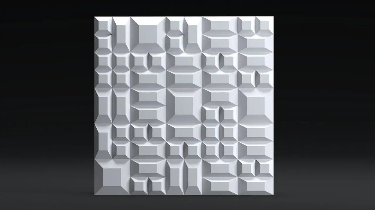 3D Plastic Molds for Gypsum Decorative Tiles - Etsy