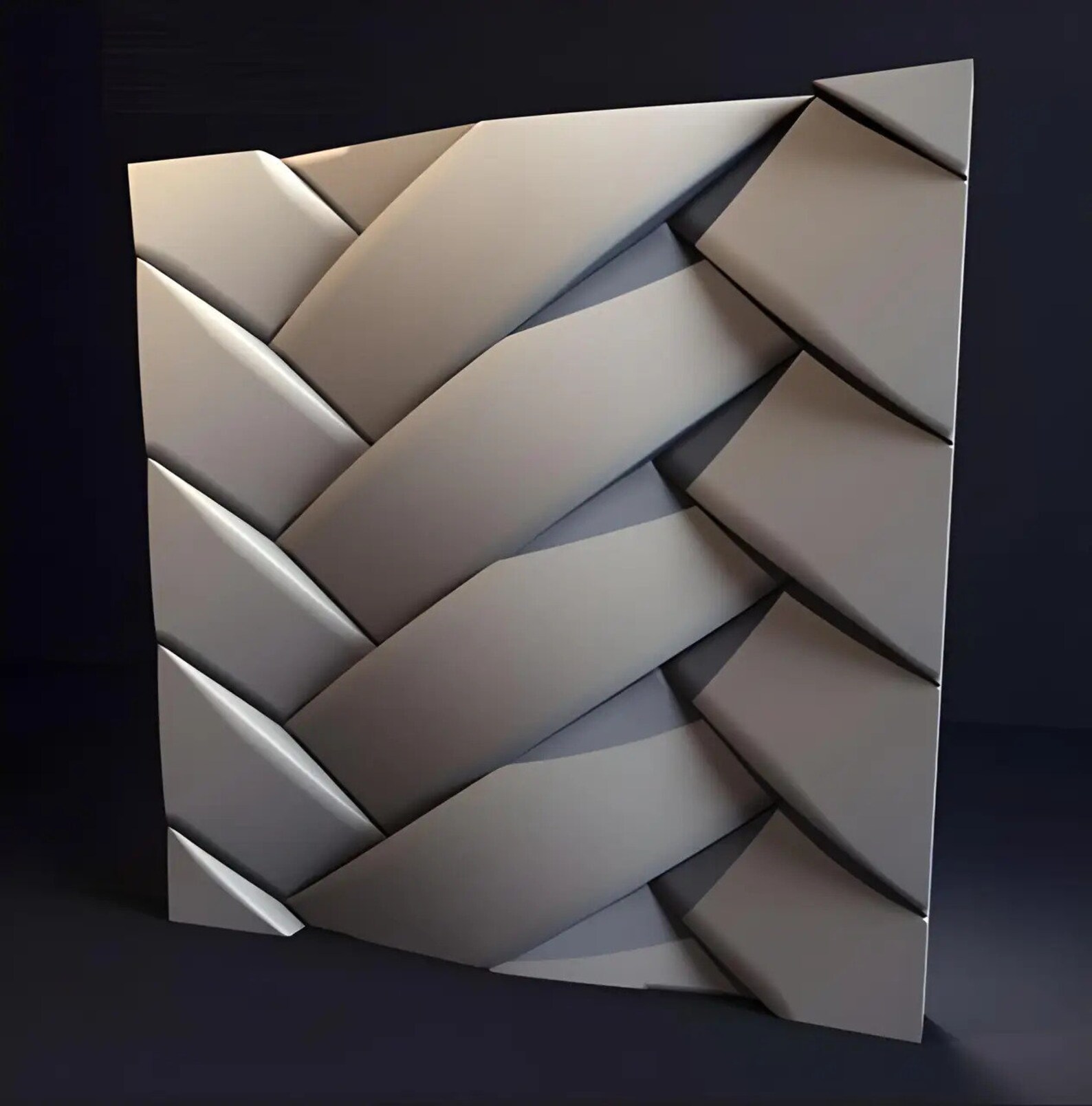 3D Plastic Molds for Gypsum Decorative Tiles Home Design Office Design ...