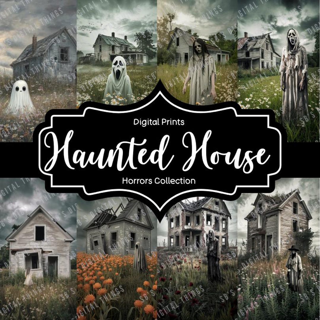Haunted House Horrors Collection | Spooky Ghosts and Scary Homes for ...