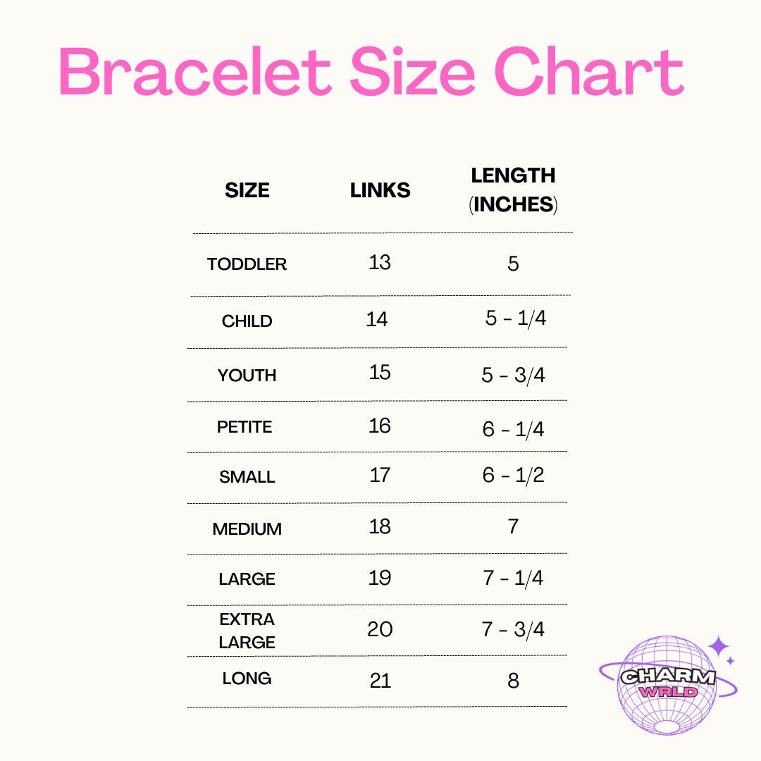 Italian Charms Bracelet Classic 9mm Size, Italian Charms,18 Link Charms ...