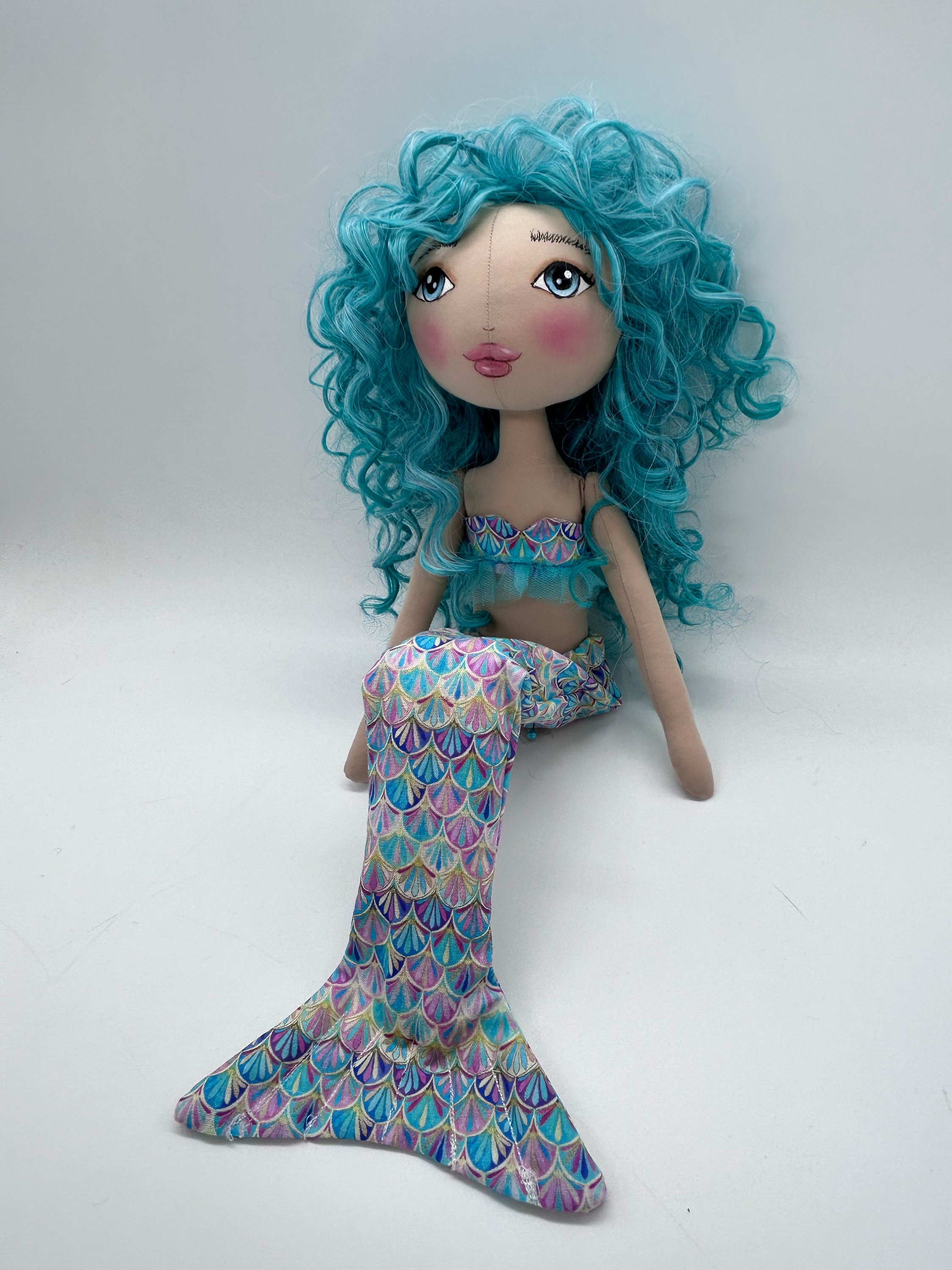 PDF Pattern for Mermaid Outfit for PAXI Doll, Removable Fishtail and ...