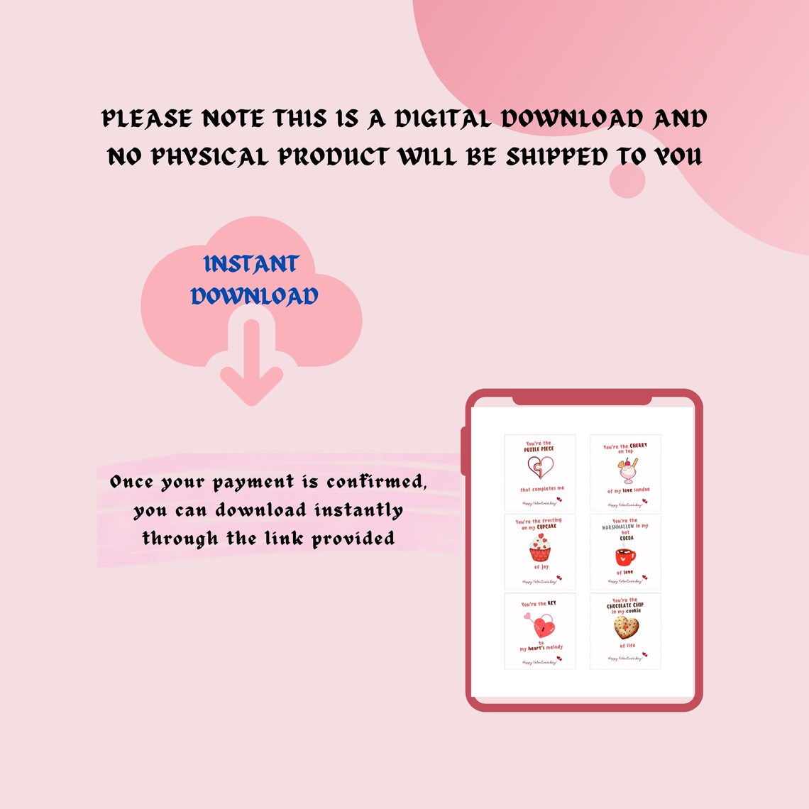 Printable Valentine's Day Funny Cute Pun Cards, Instant Download - Etsy