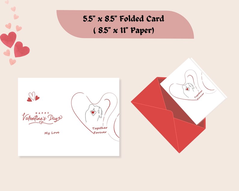 Printable Valentine Card, Instant Download, Printable Couple Line ...