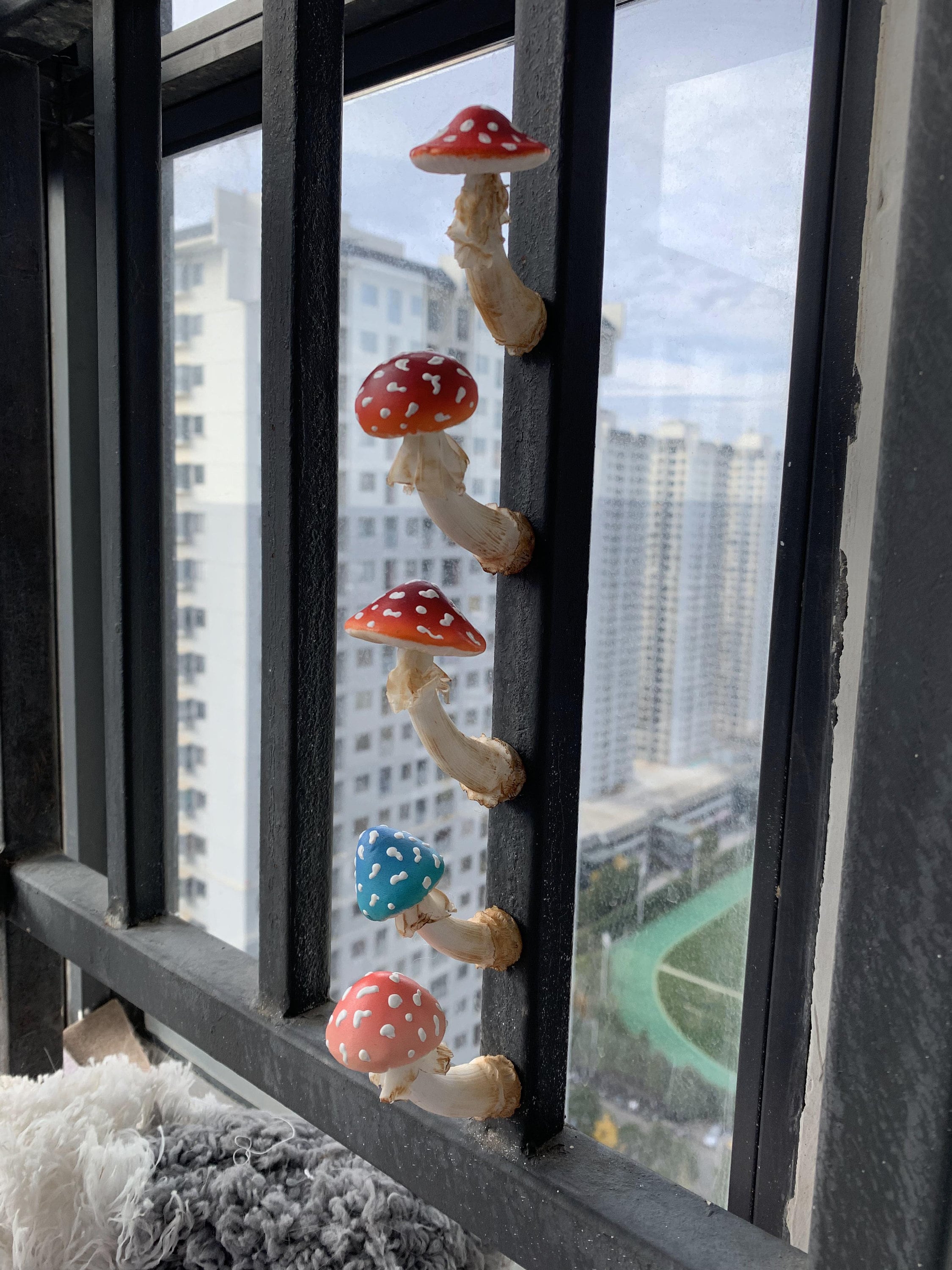 Whimsical Clay Mushroom Magnets for Your Fridge/blackboard - Etsy