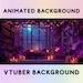Halloween Vtuber Background | Spooky Witch Room Overlay for Twitch ...